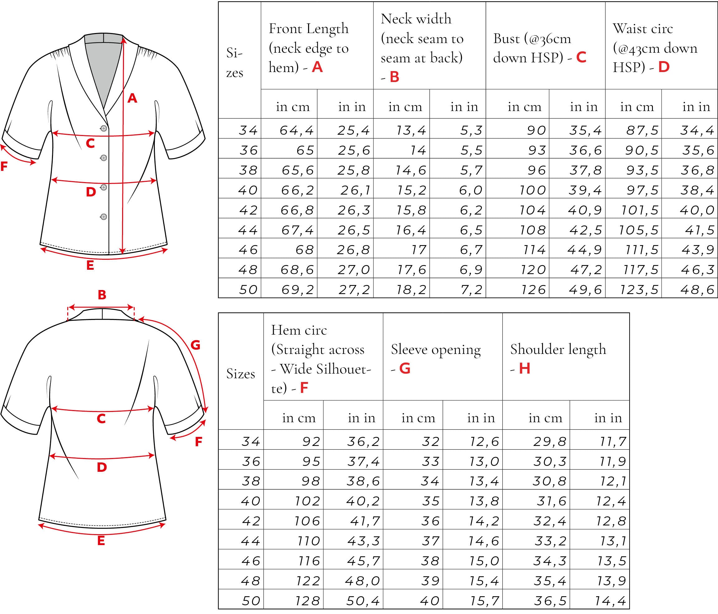 13-2 NUAGE Loose-fit blouse with shawl collar – sistermagpatterns