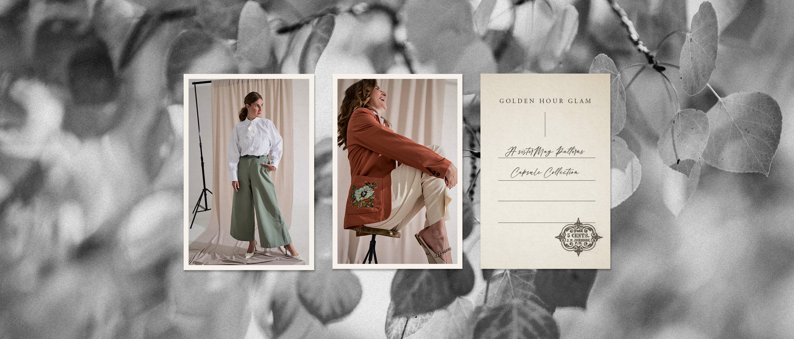 Golden Hour Glam – An Autumn Capsule Collection 2023 – sistermagpatterns