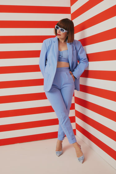 41-6 Oversized Blazer without lining with patch pockets – sistermagpatterns