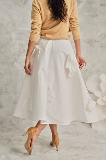 14-5 Bell skirt with pleats in front panel – sistermagpatterns