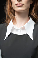 52-1 Box-cut linen blouse or dress with pointy collar – sistermagpatterns