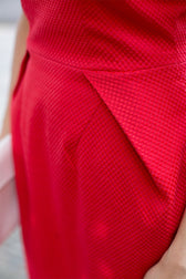 37-4 Waisted dress with overlapping shoulders – sistermagpatterns