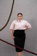 52-1 Box-cut linen blouse or dress with pointy collar – sistermagpatterns